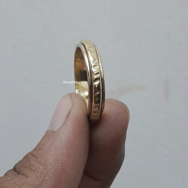 Gold Spinner Ring - Etsy