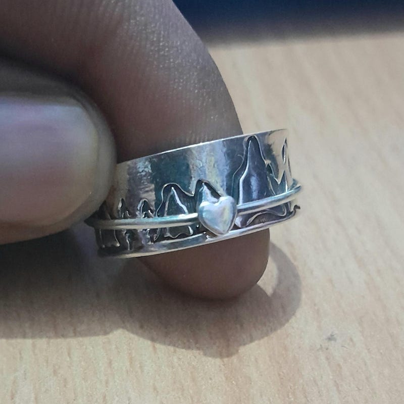 Mountain Ring - Etsy