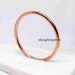 Pure Copper Bangle / Kara, Copper Kada , Round Copper Bangle Kada ...