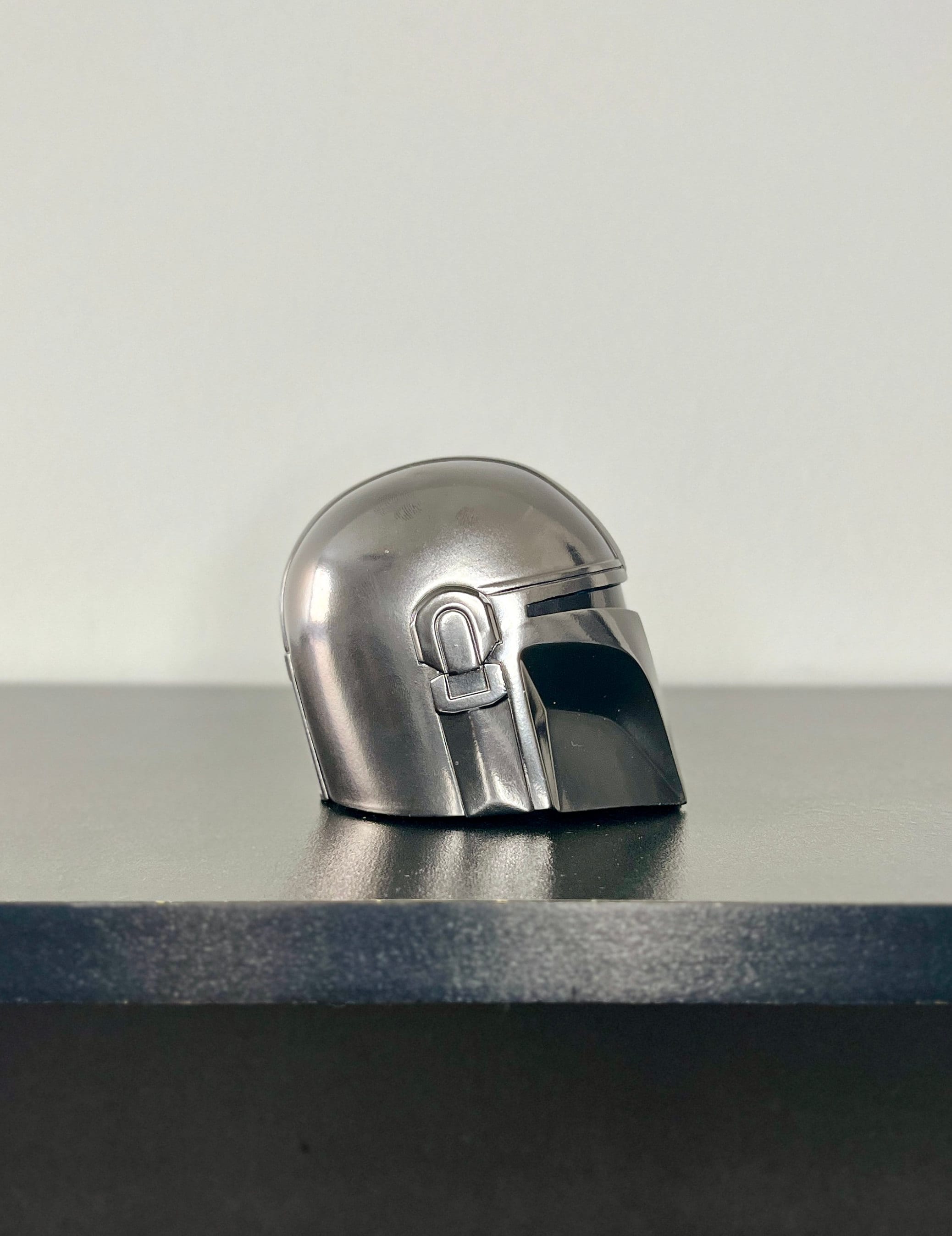 Mini Mandalorian Helmet Mando Scifi Collectible 3D Printed Hand Painted ...