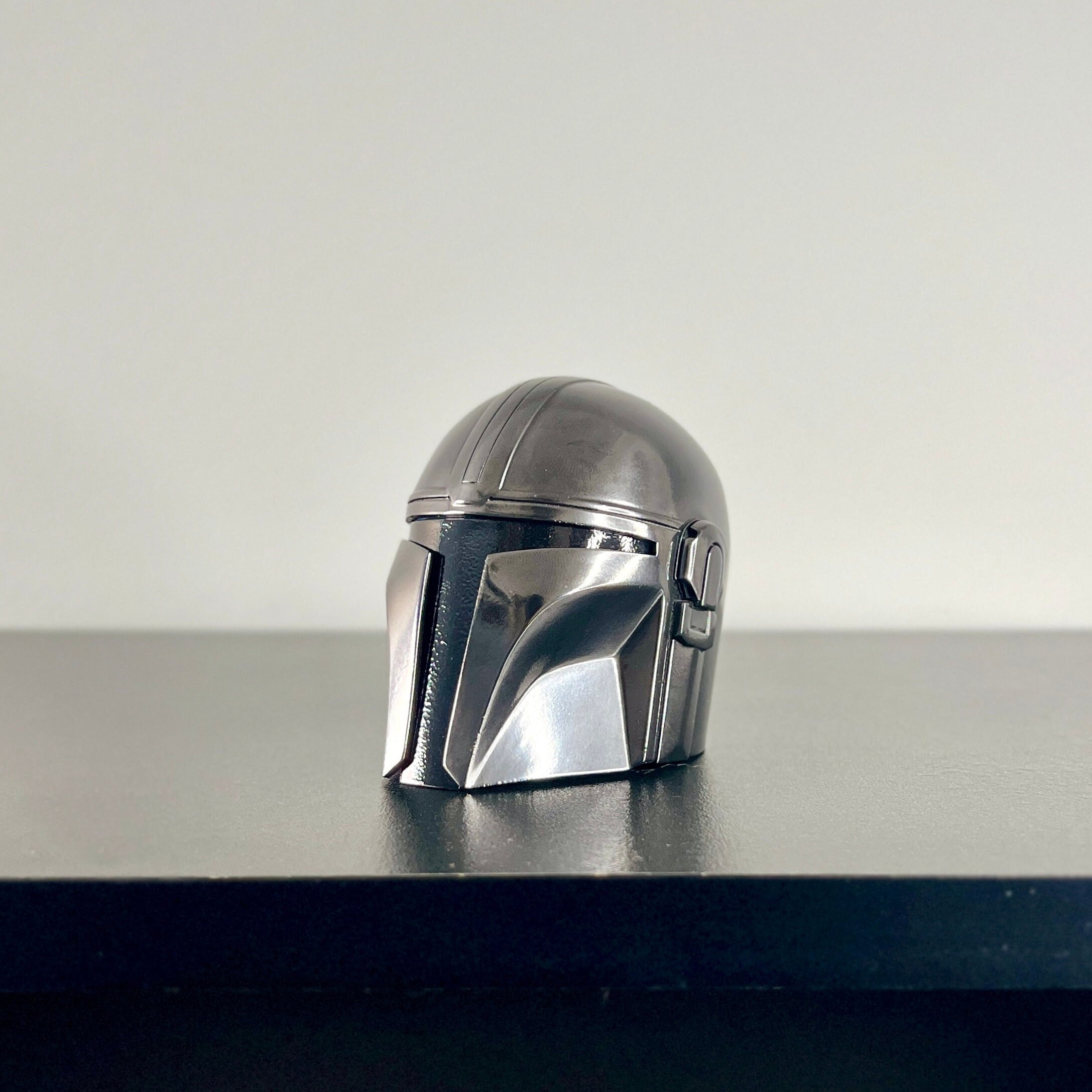 Mini Mandalorian Helmet | Mando Scifi Collectible | 3D Printed Hand ...