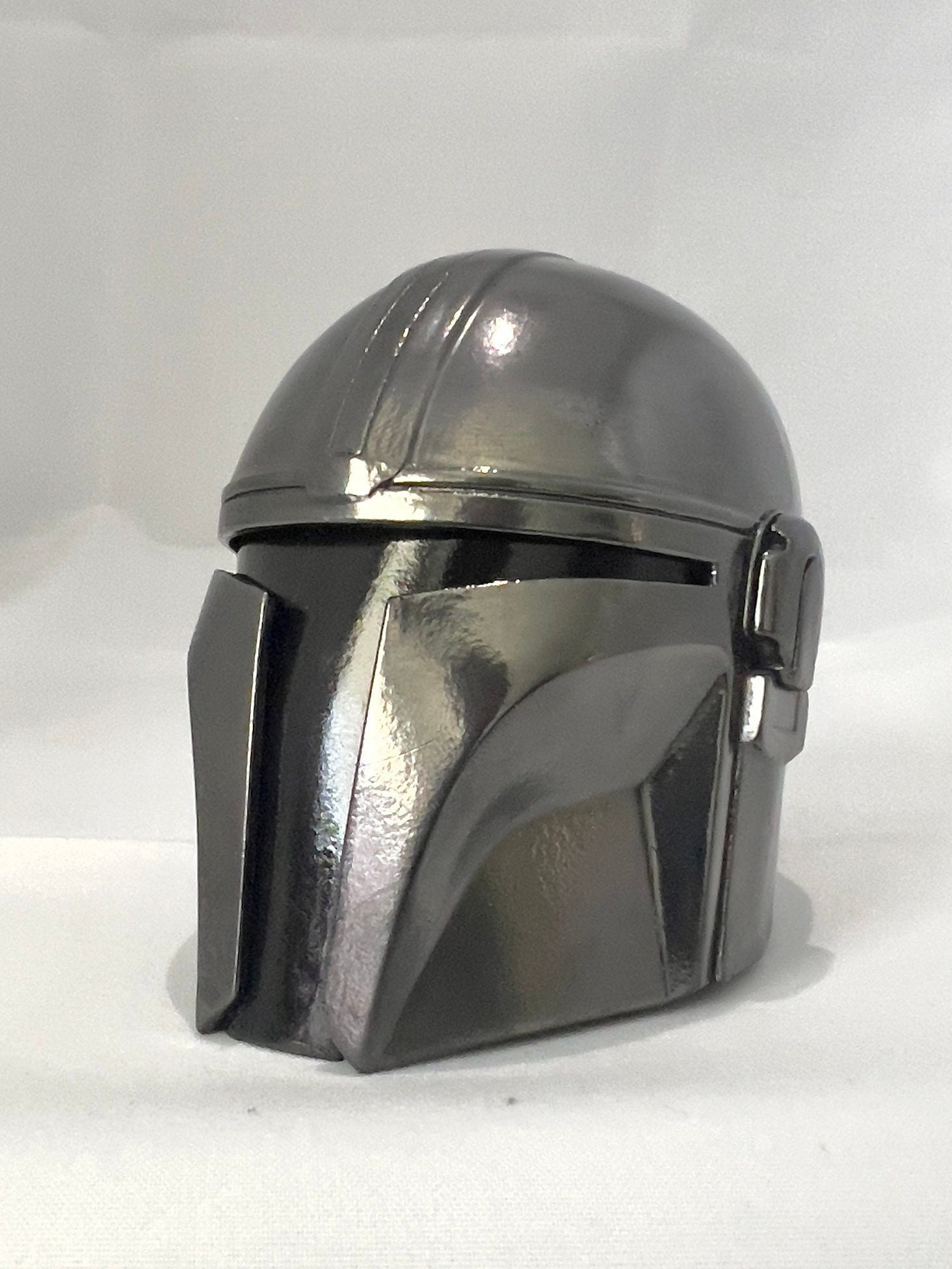 Mini Mandalorian Helmet Mando Scifi Collectible 3D Printed Hand Painted ...