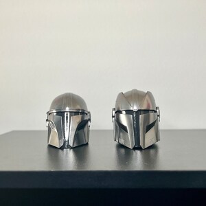 Mini Mandalorian Helmet Set | Din Djarin/mando Knight Beskar Bundle ...