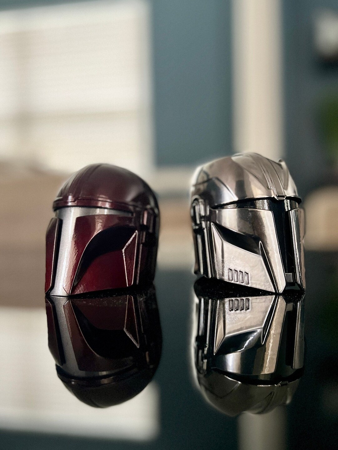 Mini Mandalorian Helmet Set Din Djarin/mando Knight Combo Scifi ...