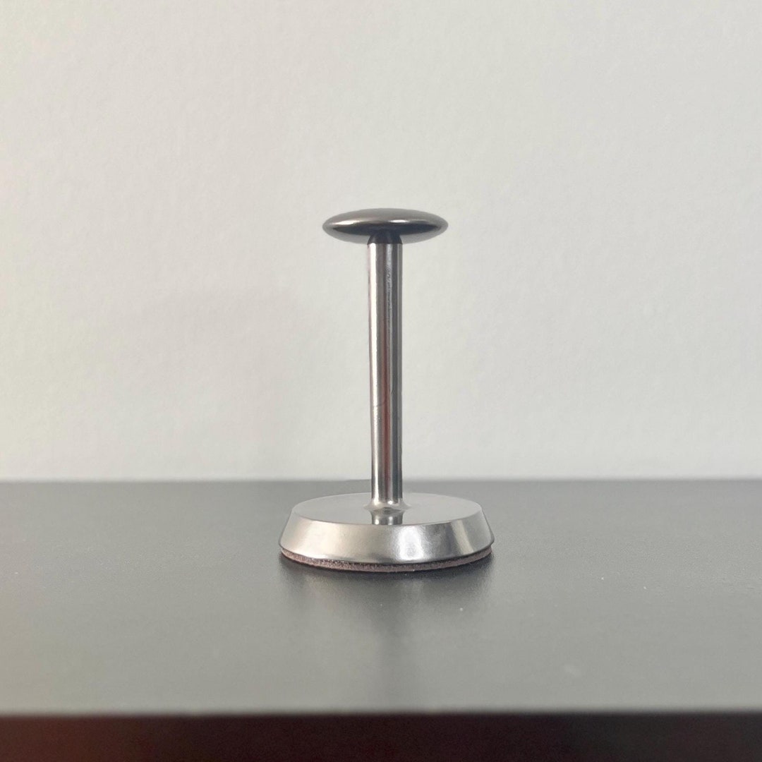 Mini Helmet Stand | Beskar Chrome | 3D Printed Hand Painted Prop ...