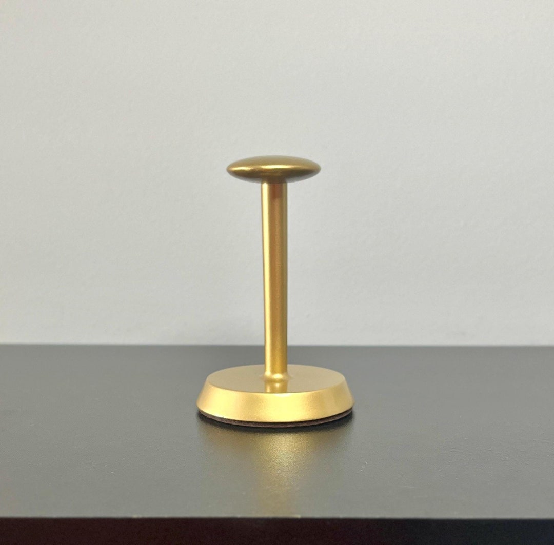 Mini Helmet Stand Gold 3D Printed Hand Painted Prop Small Desk ...