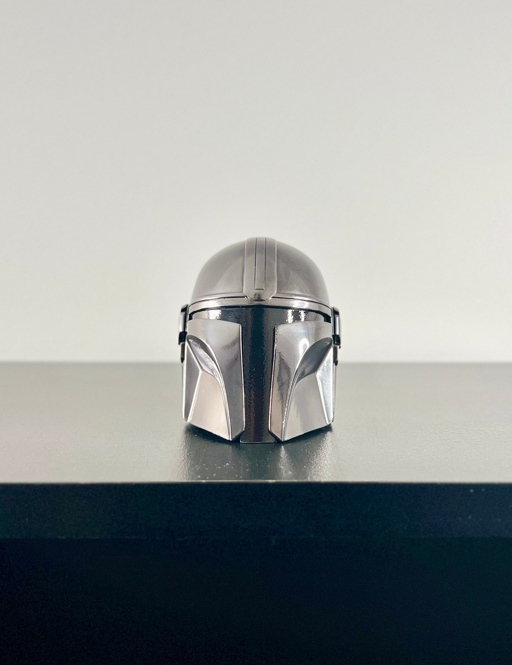 Mini Mandalorian Helmet Mando Scifi Collectible 3D Printed Hand Painted ...