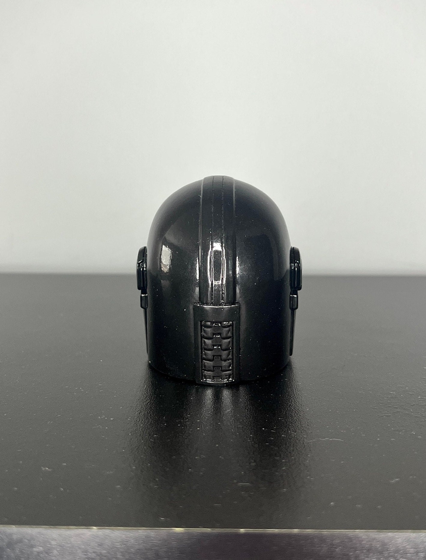 Mini Mandalorian Helmet Din Djarin Black/chrome Visor Mando Scifi ...