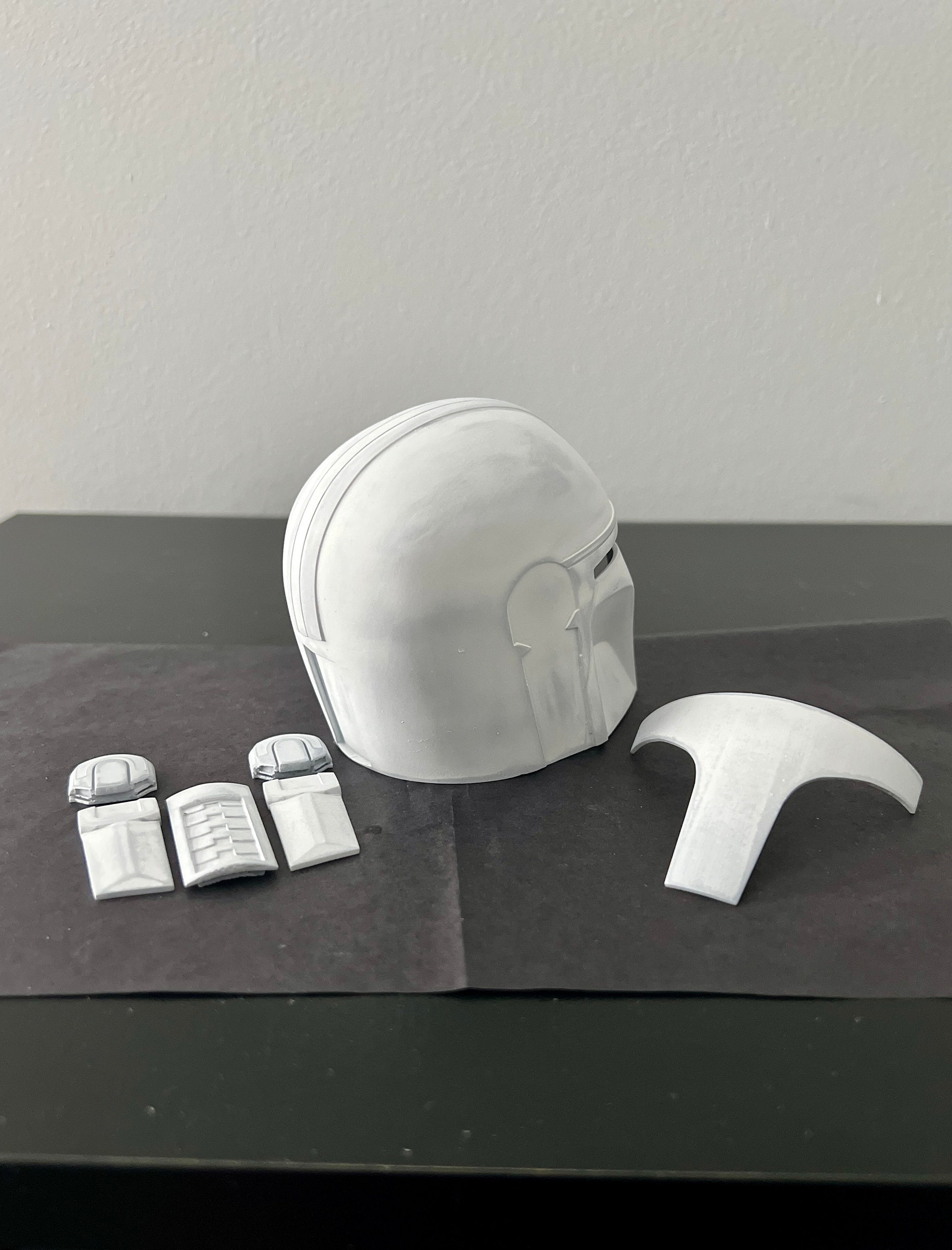 DIY Mini Mandalorian Helmet Kit | Din Djarin | Sanded Primed & Paint ...
