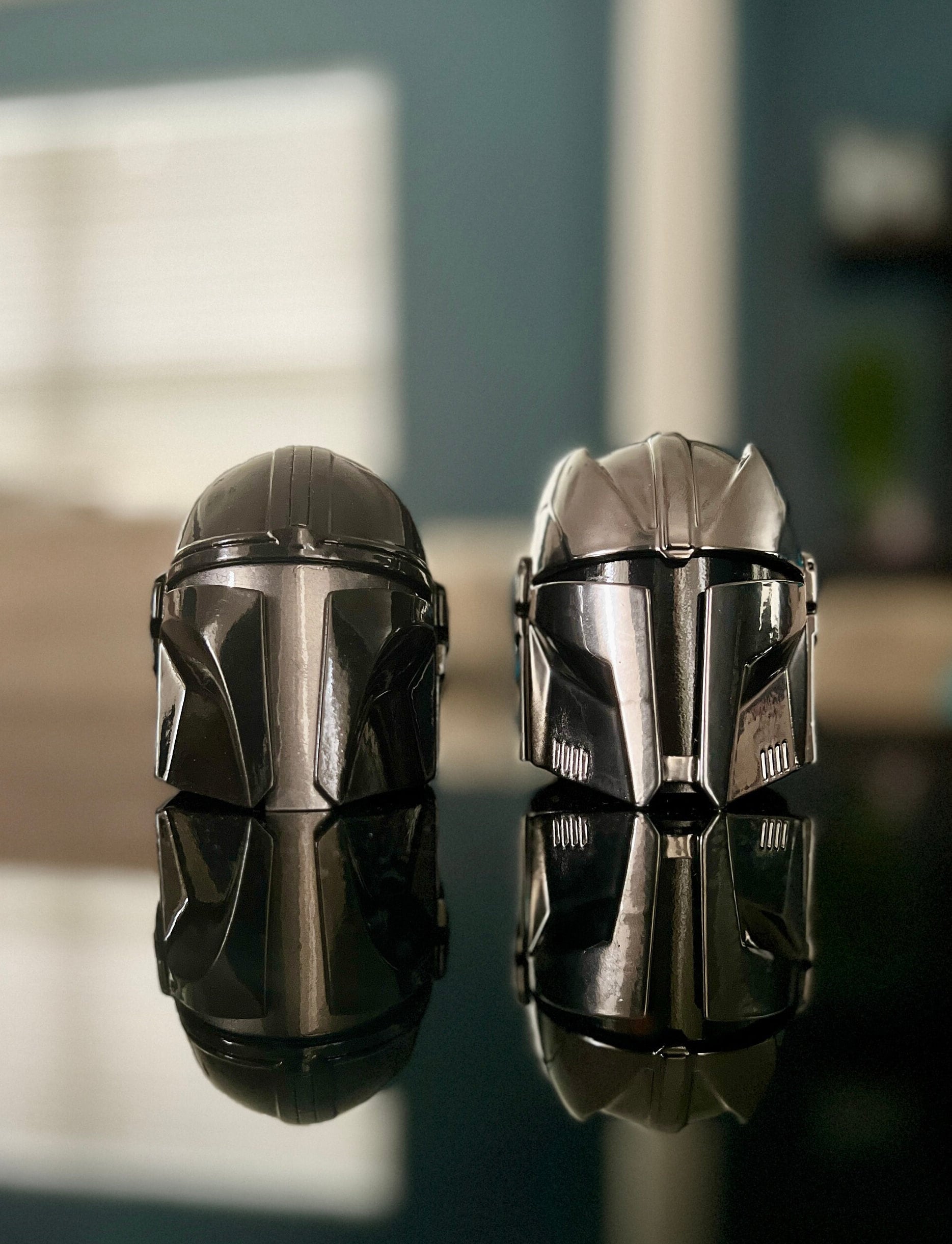 Mini Mandalorian Helmet Set Din Jarin/mando Knight Combo - Etsy