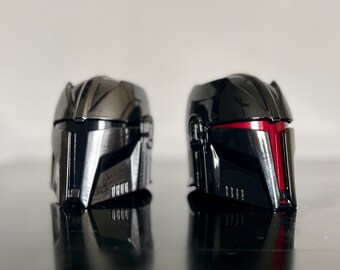 Mini Mandalorian Helmet Mando Scifi Collectible 3D Printed Hand Painted ...