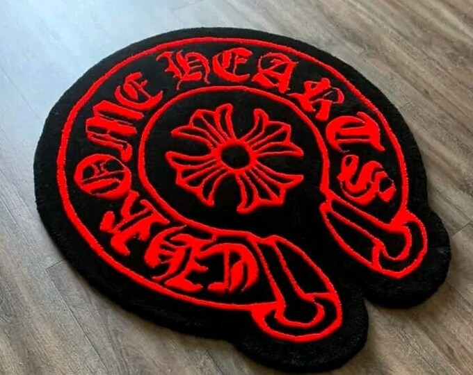 Chrome Hearts Rug | 100% Hand Tufted Rug | Custom Rug for Hypebeast ...
