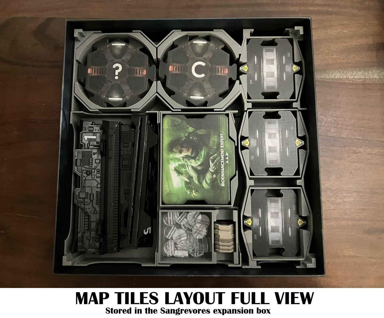Nemesis Retaliation Fully 3D Printed Organizer - All Expansions, Better ...
