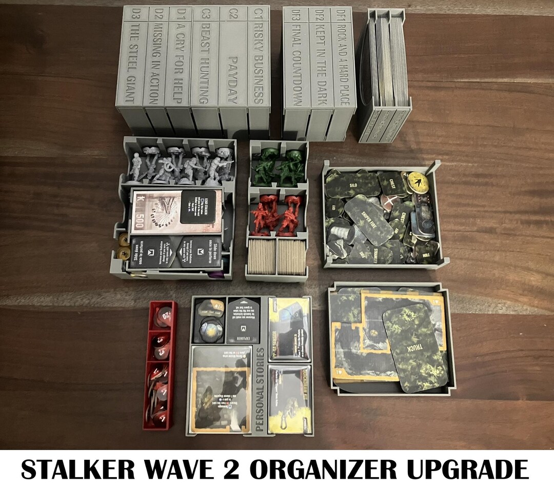 Stalker Wave 2 Upgrade 3D Printable Organizer - Stretch Goals, Duty ...