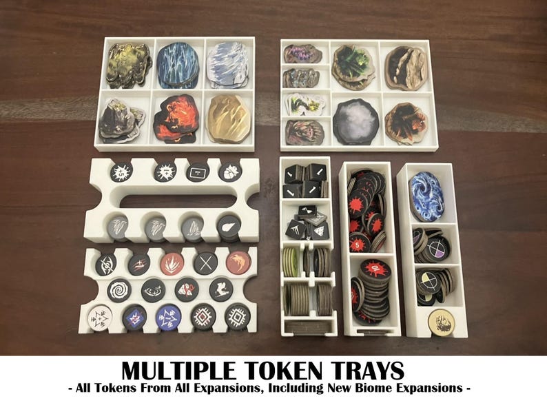 Primal the Awakening Fully 3D Printed Organizer - Core Game & All ...