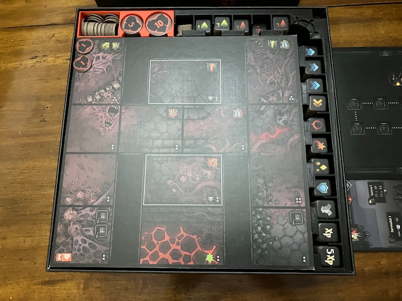 Darkest Dungeon Fully 3D Printed Board Game Organizer - Etsy