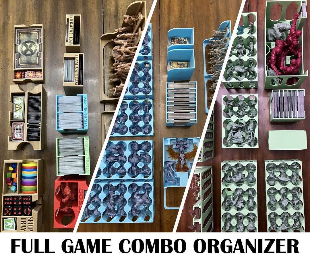 Marvel Zombies Fully 3D Printed Organizer - All Core Boxes, Kickstarter ...