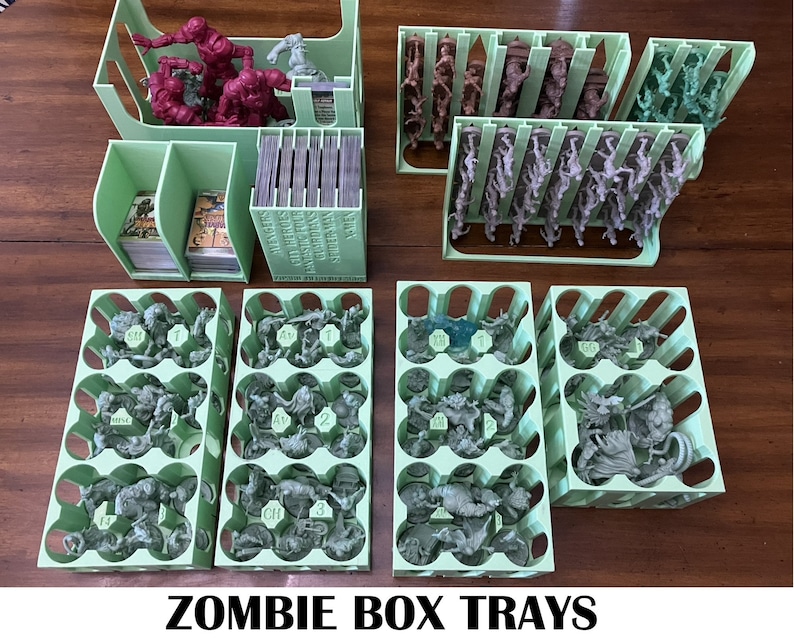 Marvel Zombies 3D Printable Organizer - All Core Boxes, Kickstarter ...