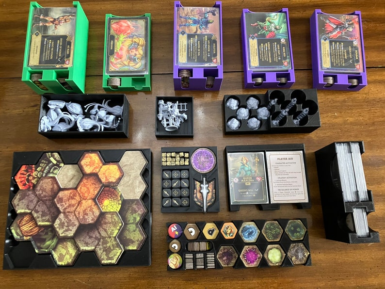Masters of the Universe Fully 3D Printed Board Game Organizer - Core ...