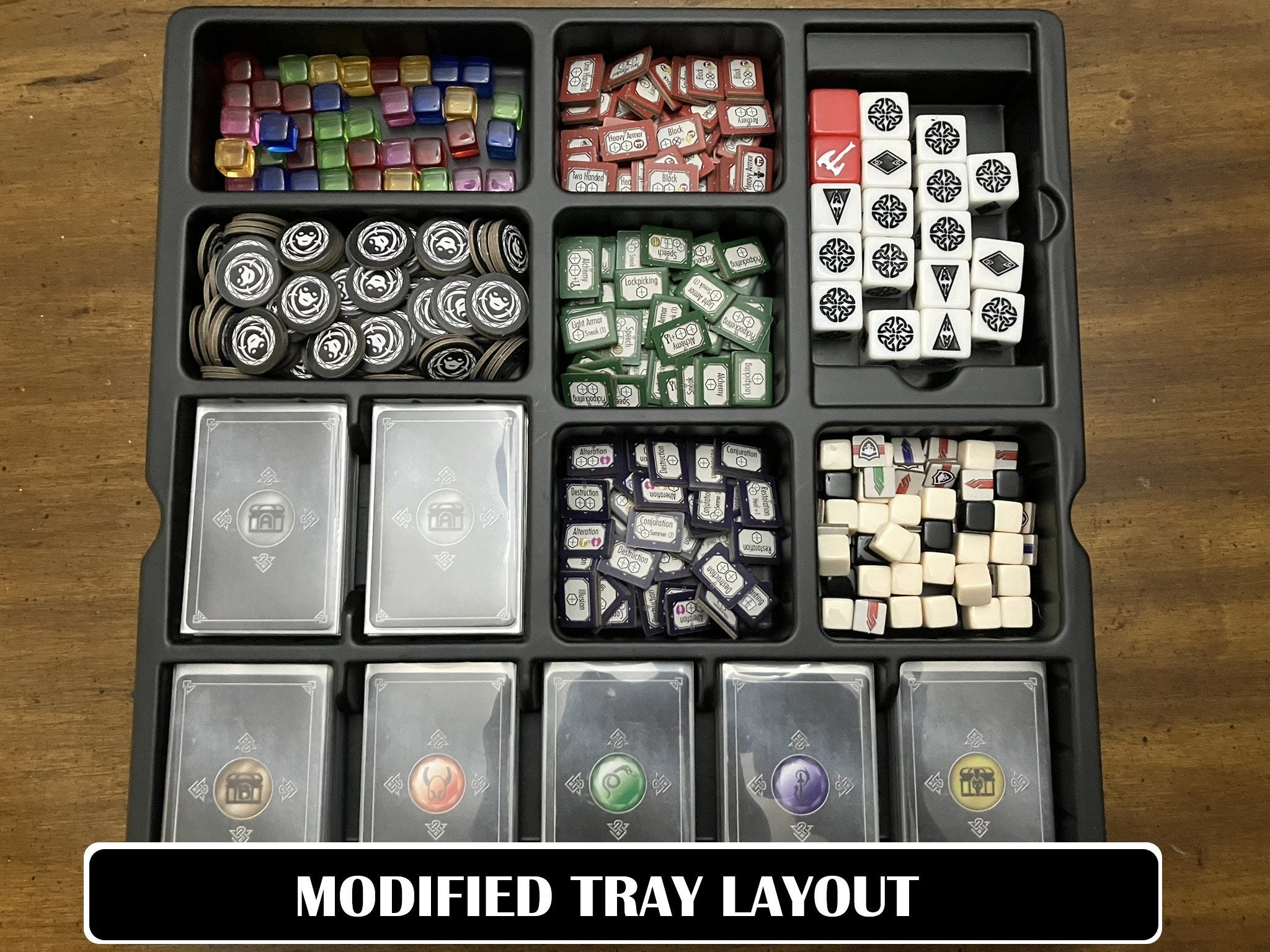 Skyrim the Adventure Game 3D Printable Organizer - Etsy