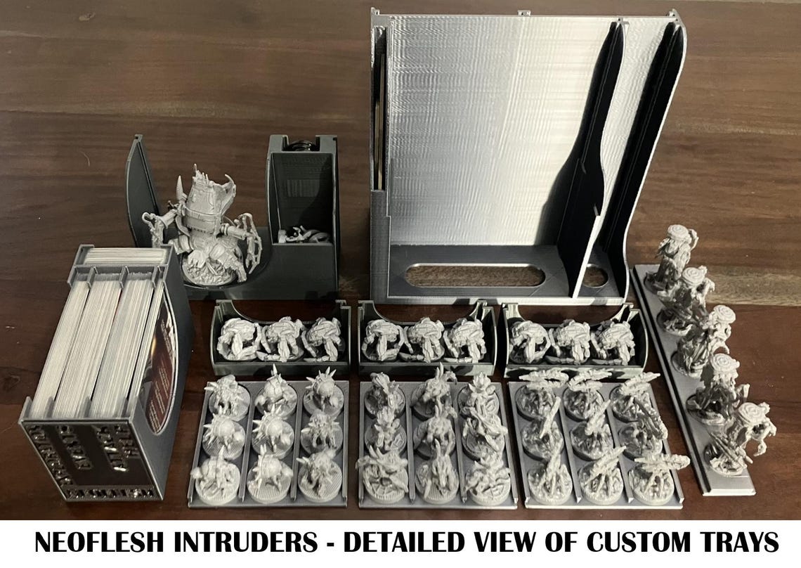 Nemesis Retaliation Fully 3D Printed Organizer - All Expansions, Better ...
