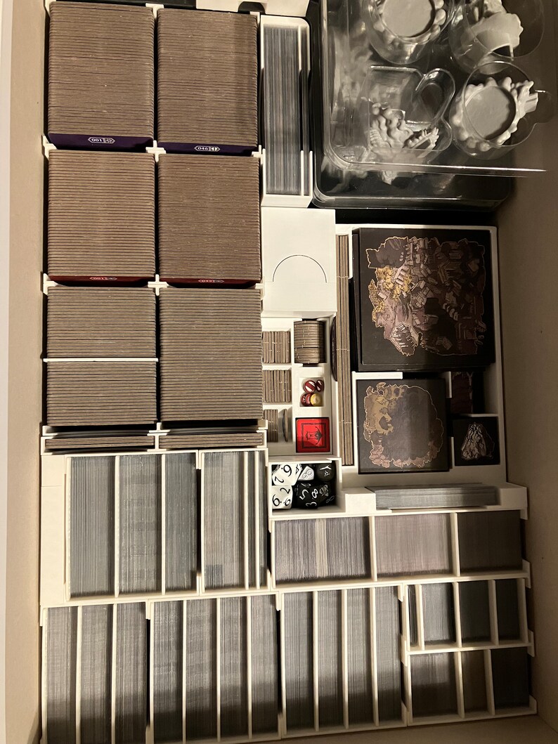 Aeon Trespass Odyssey Fully 3D Printed Organizer for Base Game & Deluxe ...