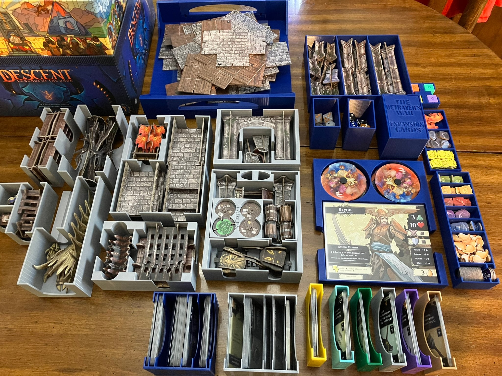 Descent Lotd Betrayer's War Combined 3D Printable Organizer - Etsy