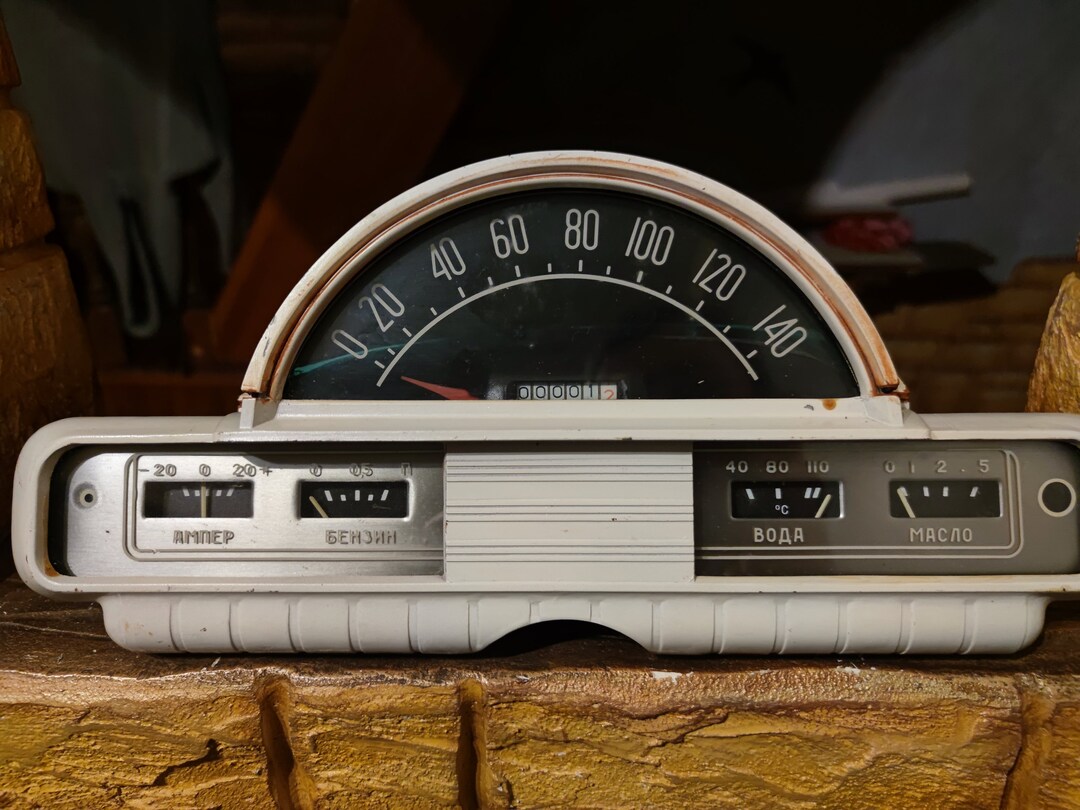 1957 Instrument Panel Retro Clasica - Etsy
