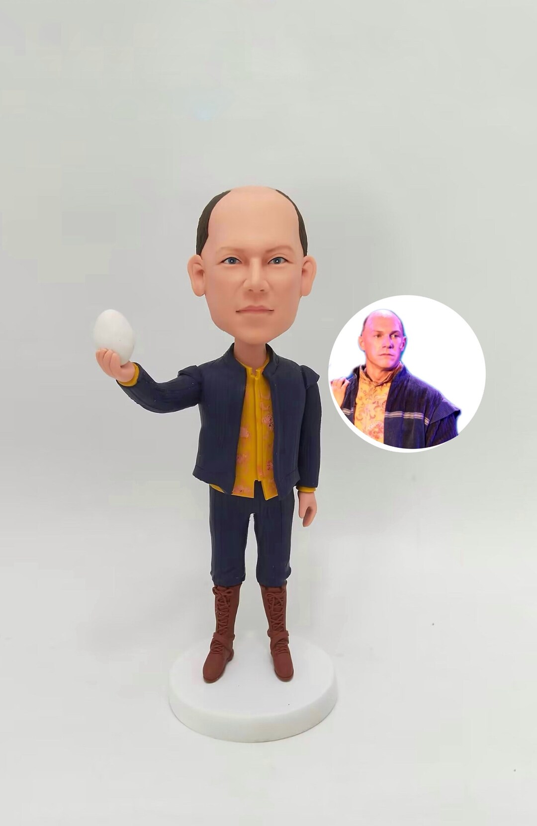 Custom Magician Dad Bobblehead Personalized Father Figurine Handmade ...