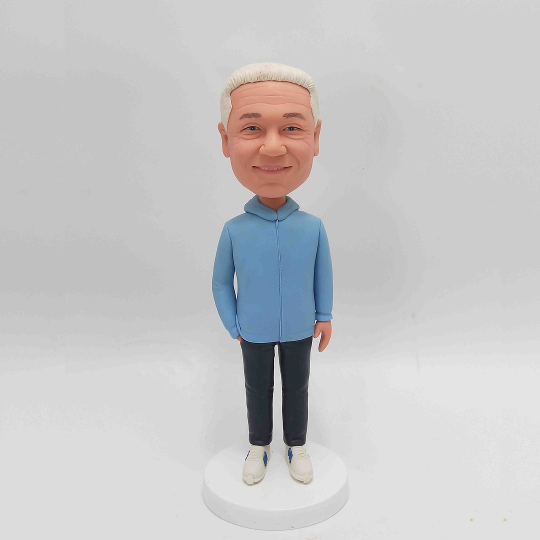 Man Bobble Head Custom, Personalized Birthday Bobblehead for Dad ...