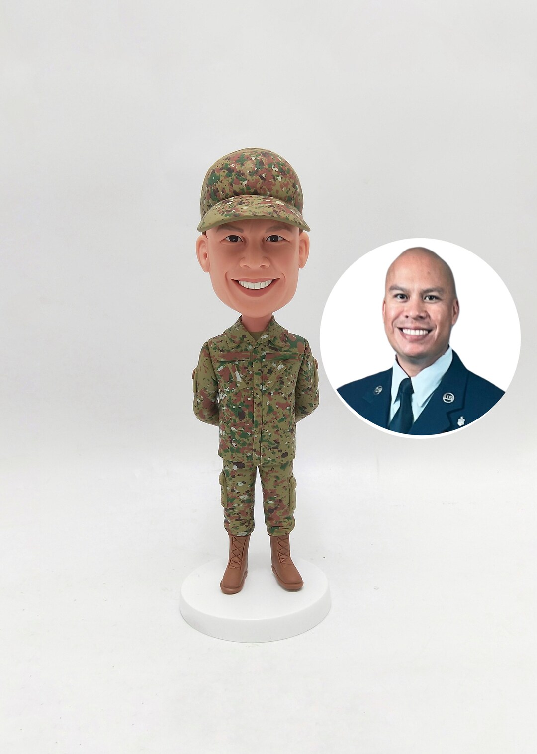 Custom Officer Bobblehead, Custom Soldier Bobblehead, Custom Military ...