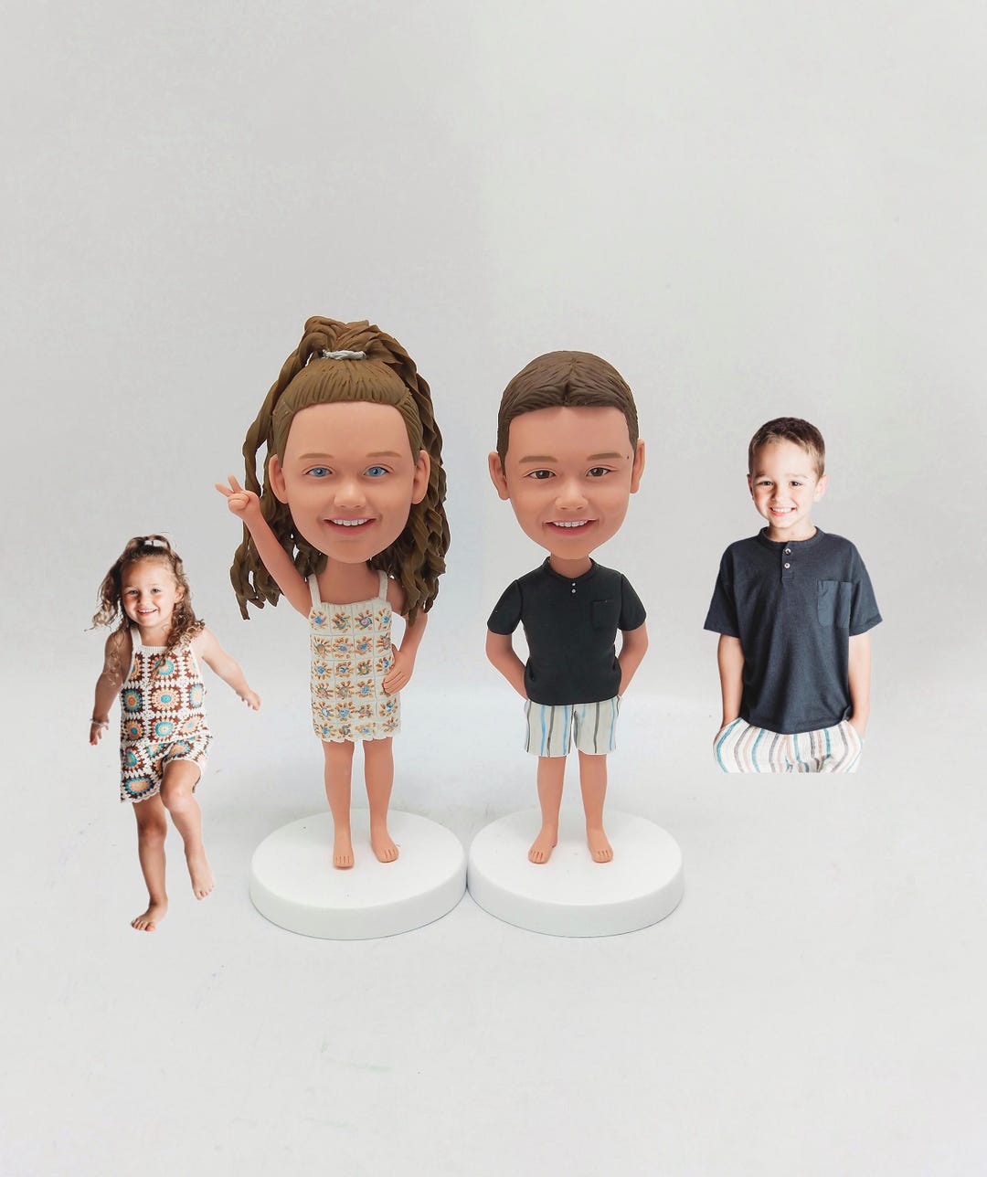 Custom Bobbleheads of Children,custom Kids Bobbleheads,customized ...