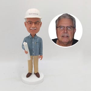 Custom Engineer Bobbleheads,custom Worker Bobbleheads,personalized ...
