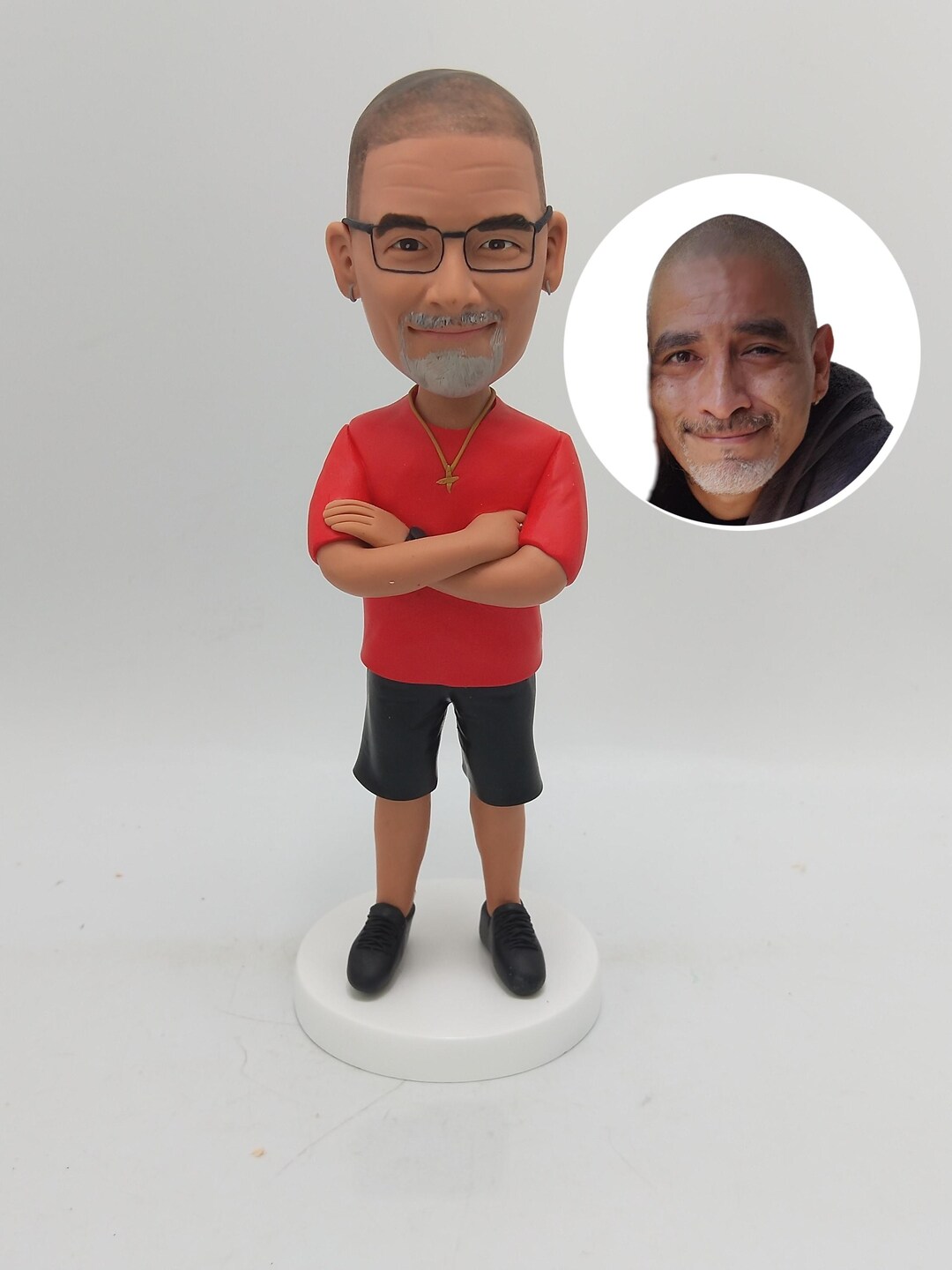 Custom Men Bobblehead Personalized Boss Husband Figurine Handmade ...
