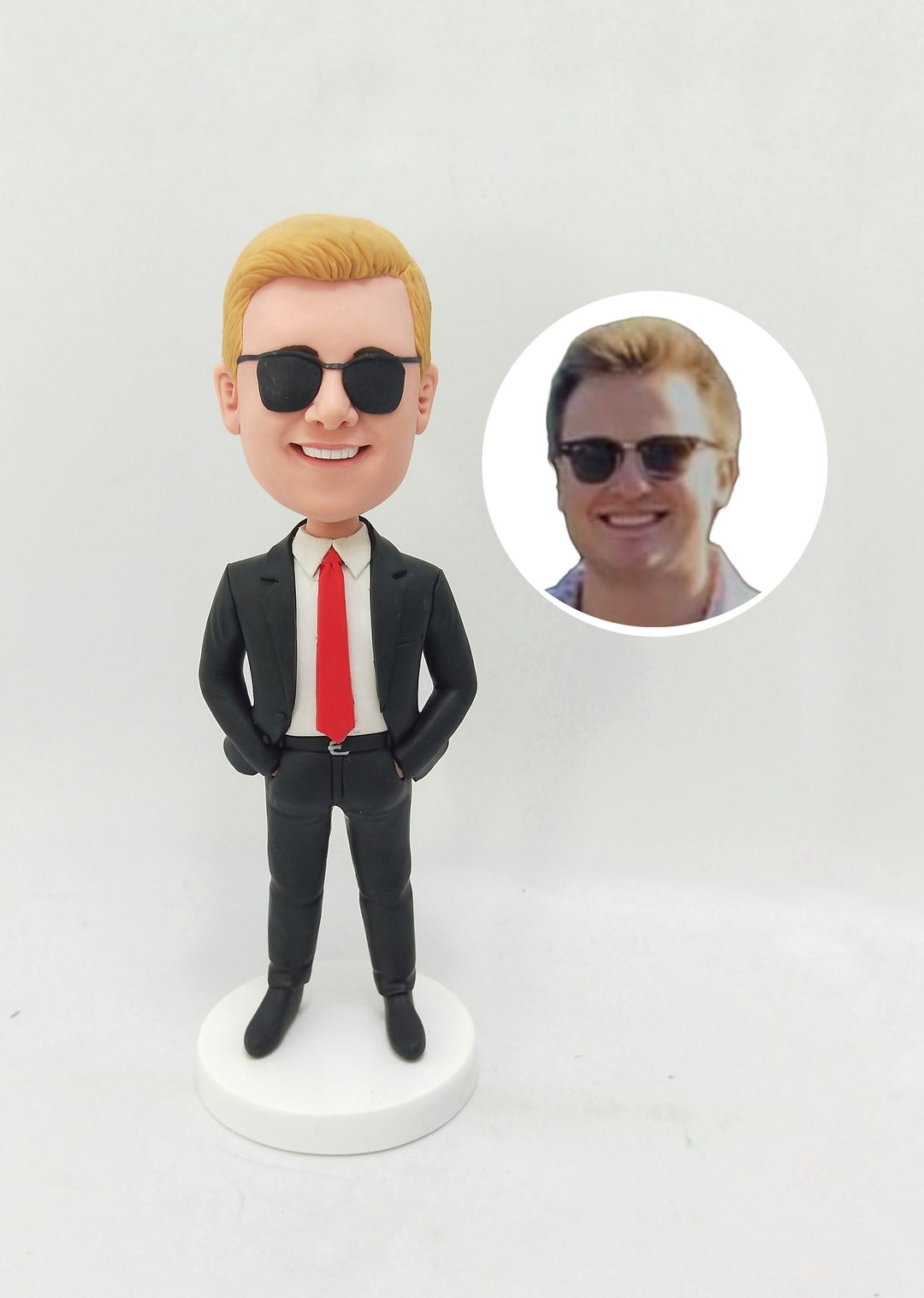 Personalized Birthday Gift for Boss Male, Custom Bobblehead Business Suit, Best Gifts for ...