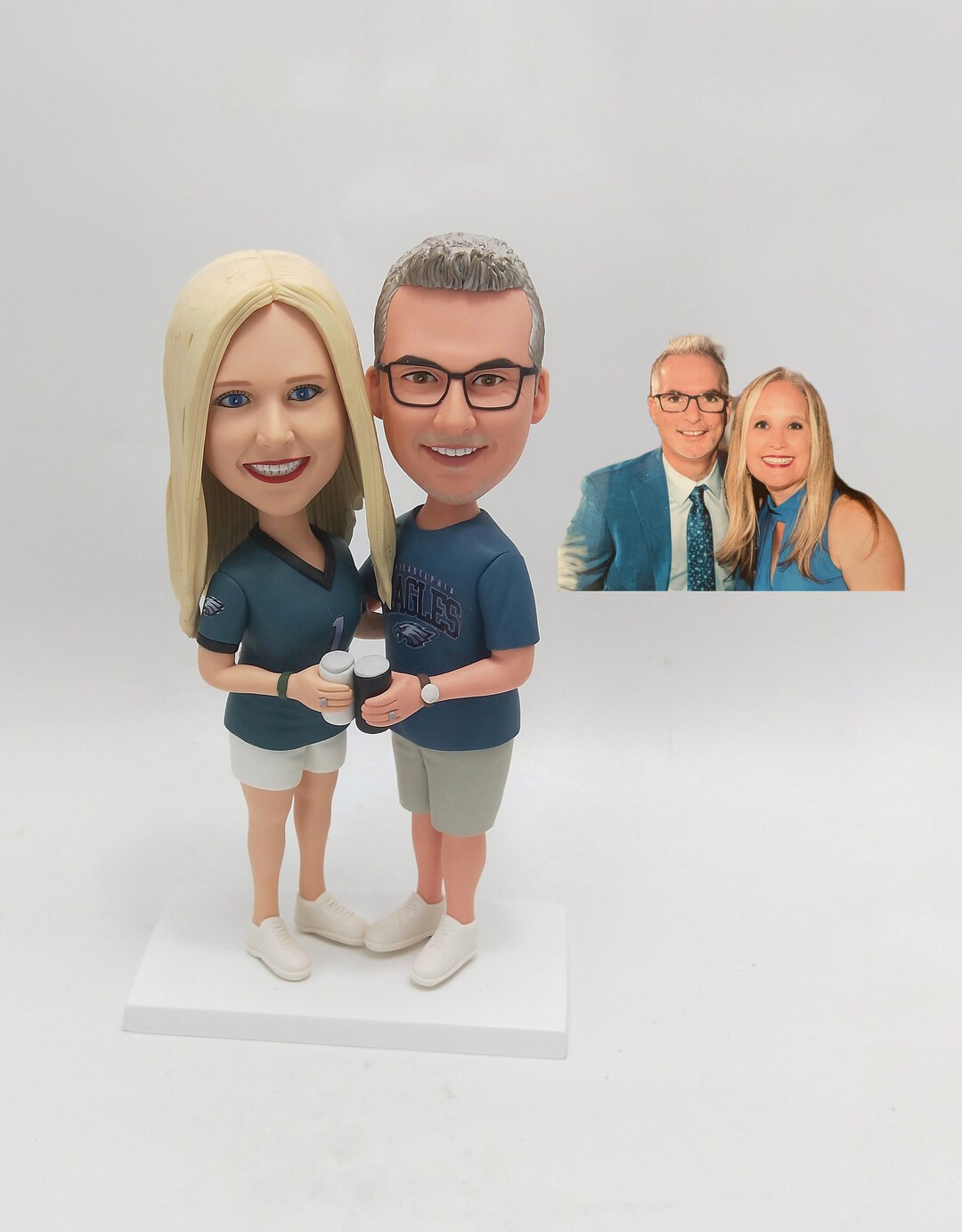 Custom Couple Bobblehead Personalized Lover Figurine, Wedding or ...
