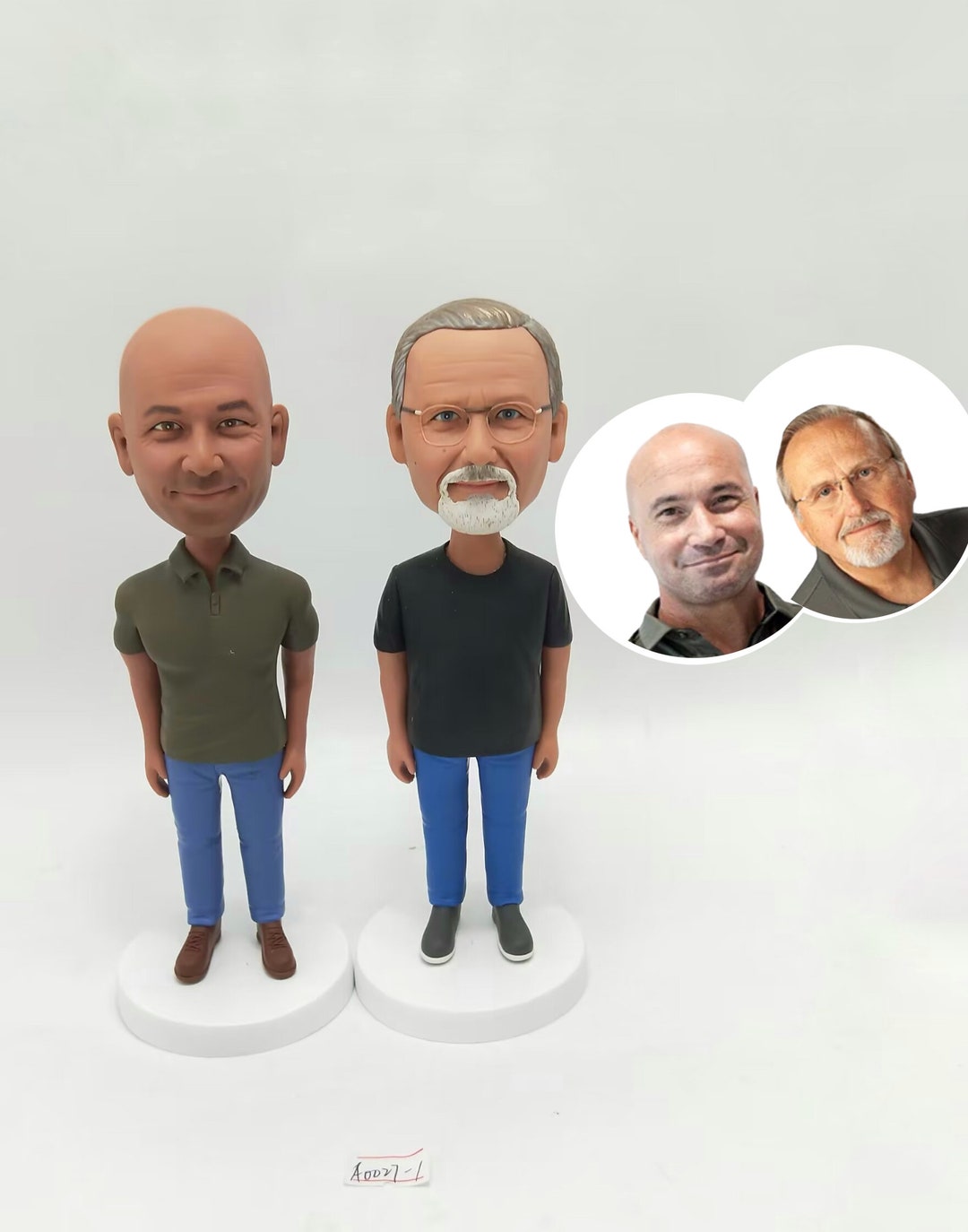 Custom Bobblehead 2 Person, Cool Gifts for Brothers, Colleagues ...