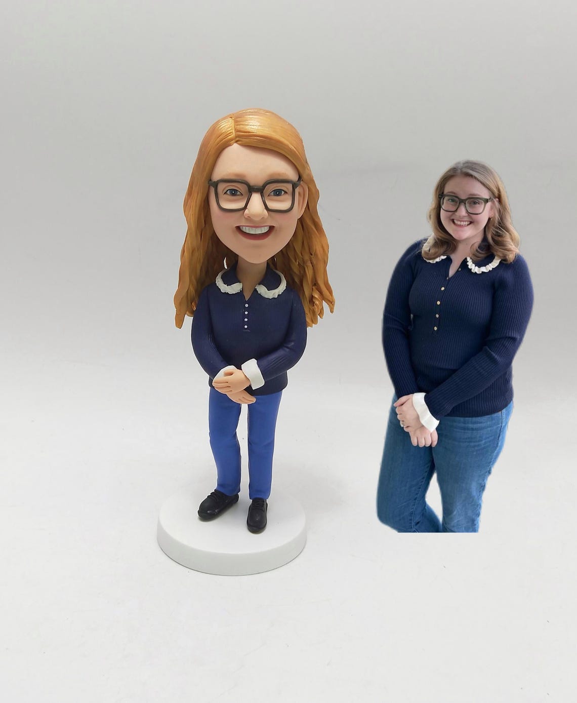 Custom Golf Bobblehead Personalized Golfer Action Figure, Present for ...