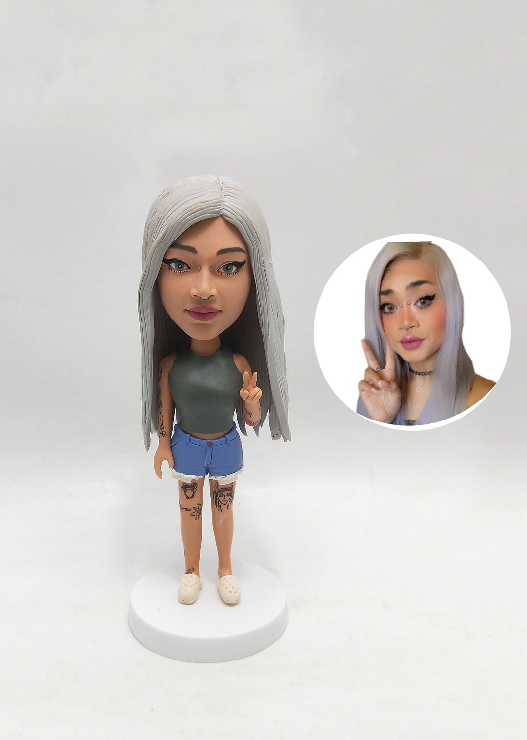 Customized Bobble Head Female Statues, Create Your Own Doll That Looks ...