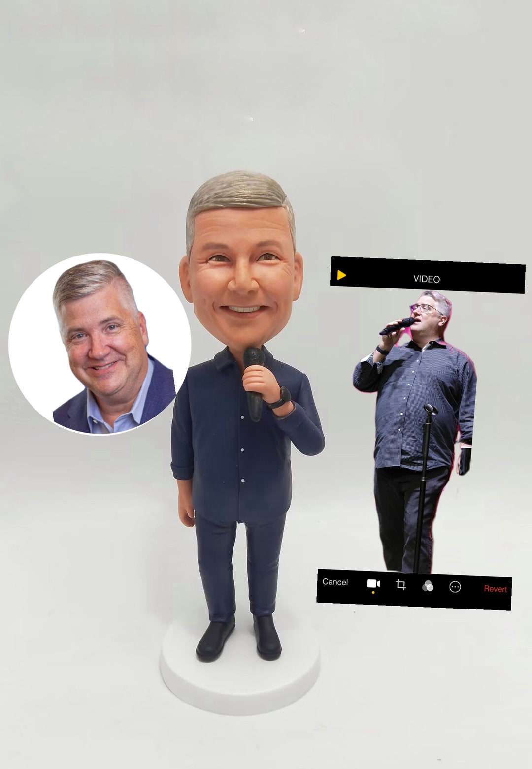 Custom Standup Comedian Bobblehead Personalized Singer Doll With ...