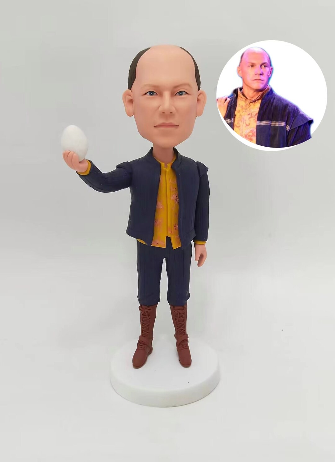 Custom Man Bobbleheads Personalized Bobble Heads Romantic - Etsy