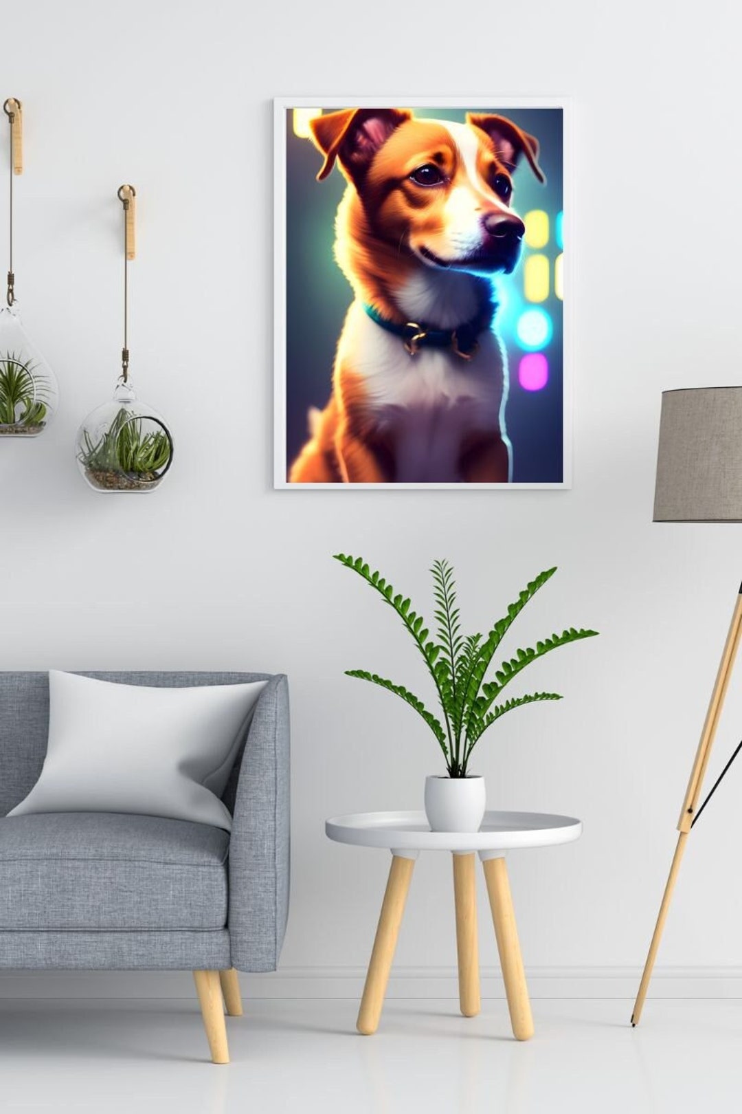Cute Dog Digital Printable Art Digital Download Print at Home, Instant ...