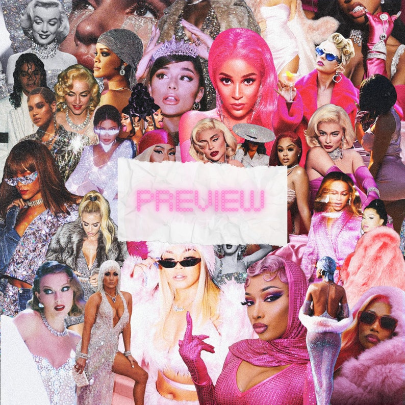 Baddie Aesthetic Wallpaper - Ultimate Edition 35pc - Etsy