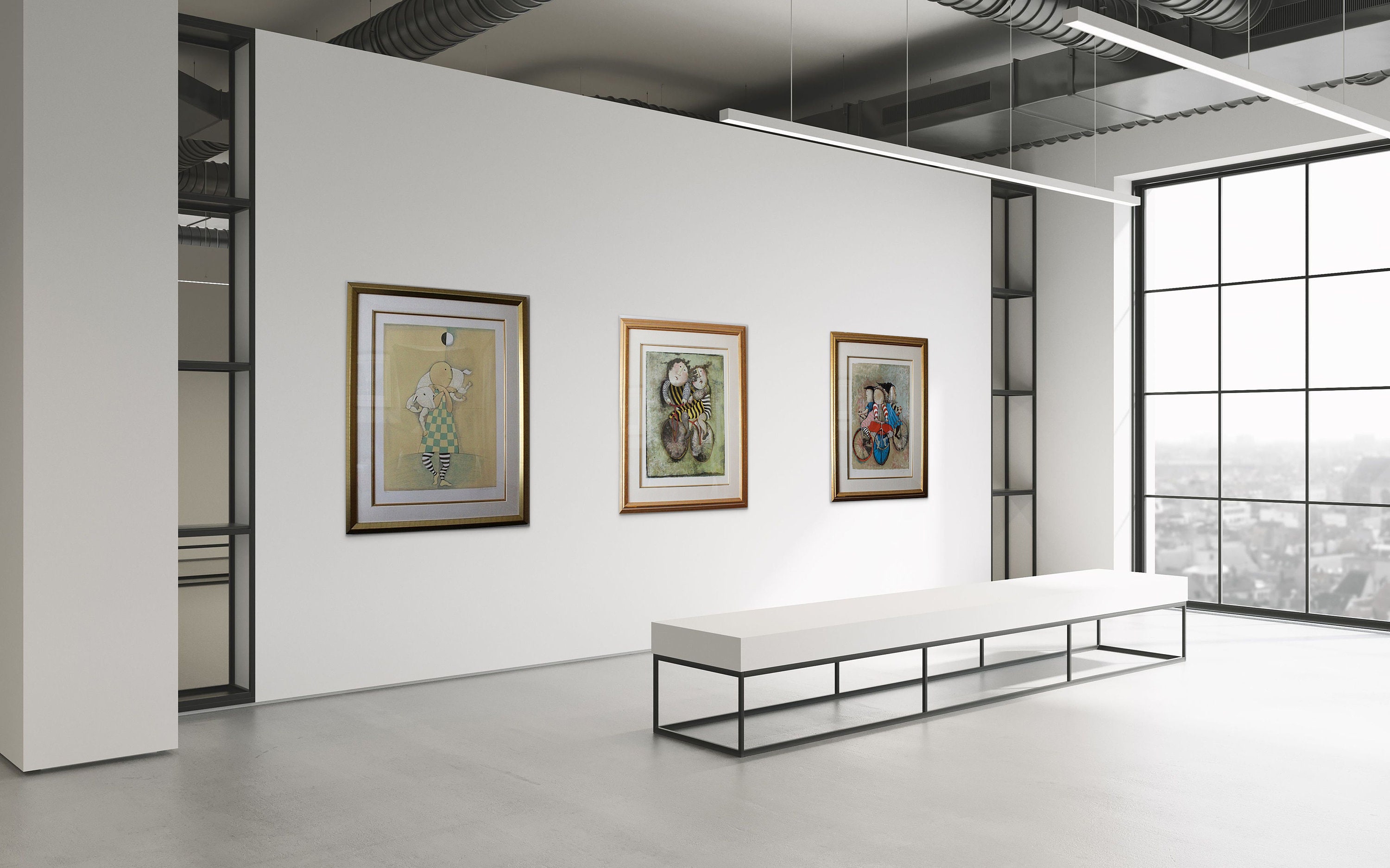 Graciela Rodo Boulanger "bicycle FOR Two" Artist Signed Lithograph 60/ ...