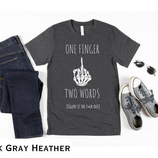 Skull Finger F U - Etsy