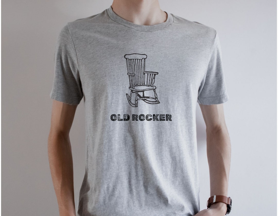 Old Rocker Shirt, Mom Rocks, Rocking Chair, Vintage Shirt, Funny ...