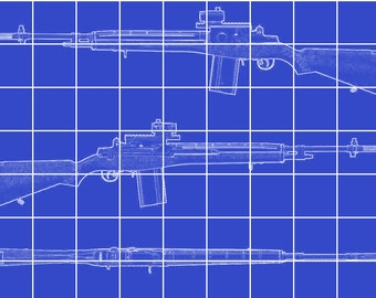 PDF & SVG MINI Digital Template M16 - Etsy UK