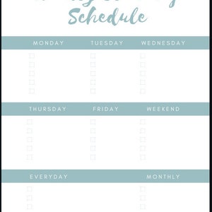 Ultimate Weekly + Deep Cleaning Schedule & Home Maintenance - Etsy