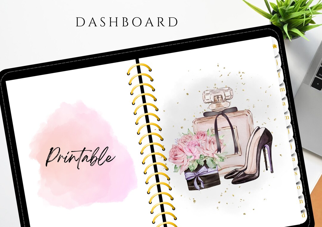 Planner Dashboard Printable A4 A5 Letter Half, Planner Dashboard ...