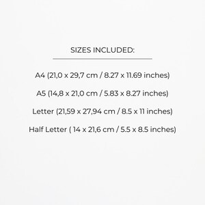 Planner Dashboard Printable A4 A5 Letter Half, Planner Dashboard ...